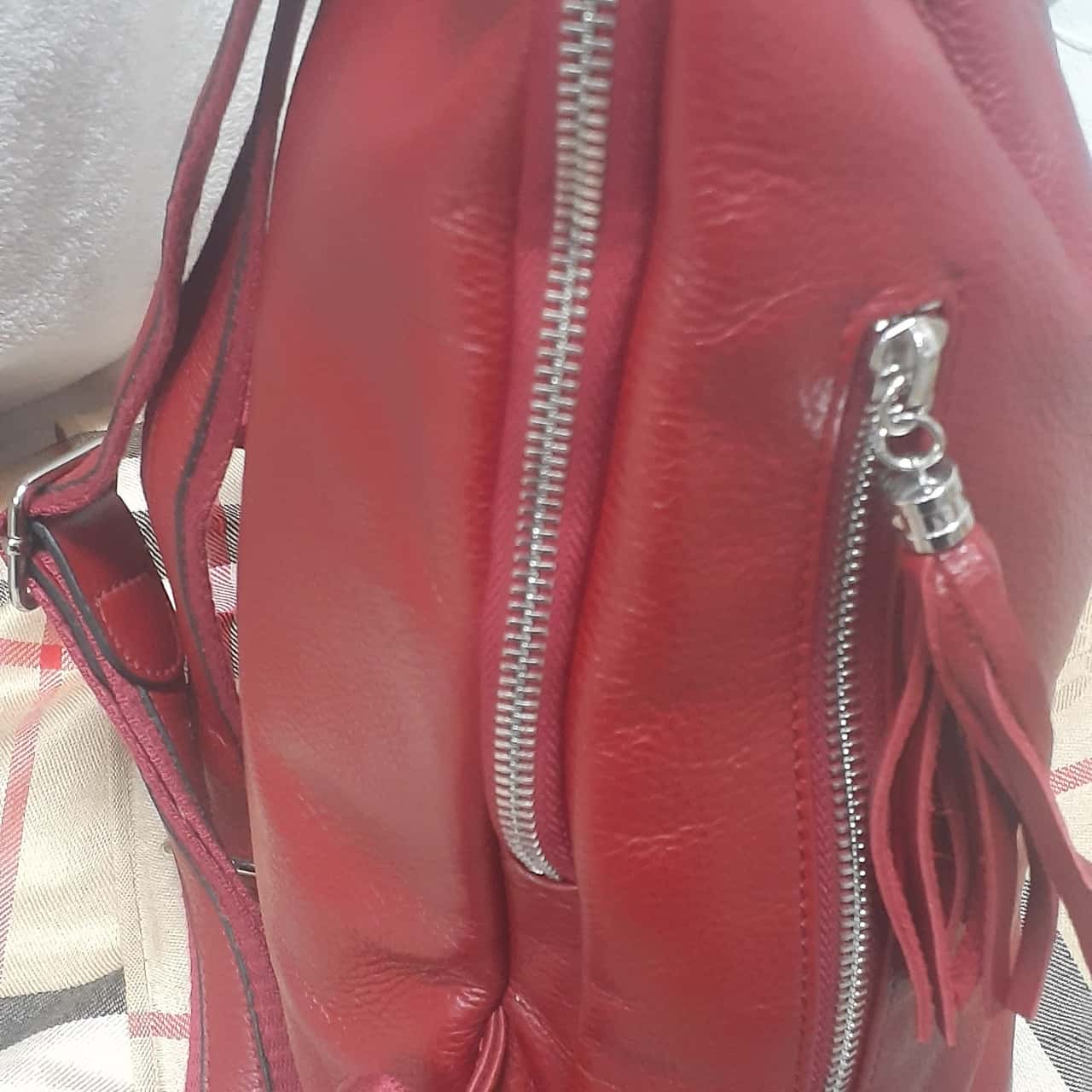 Katana French Leather Backpack/Handbag(s)