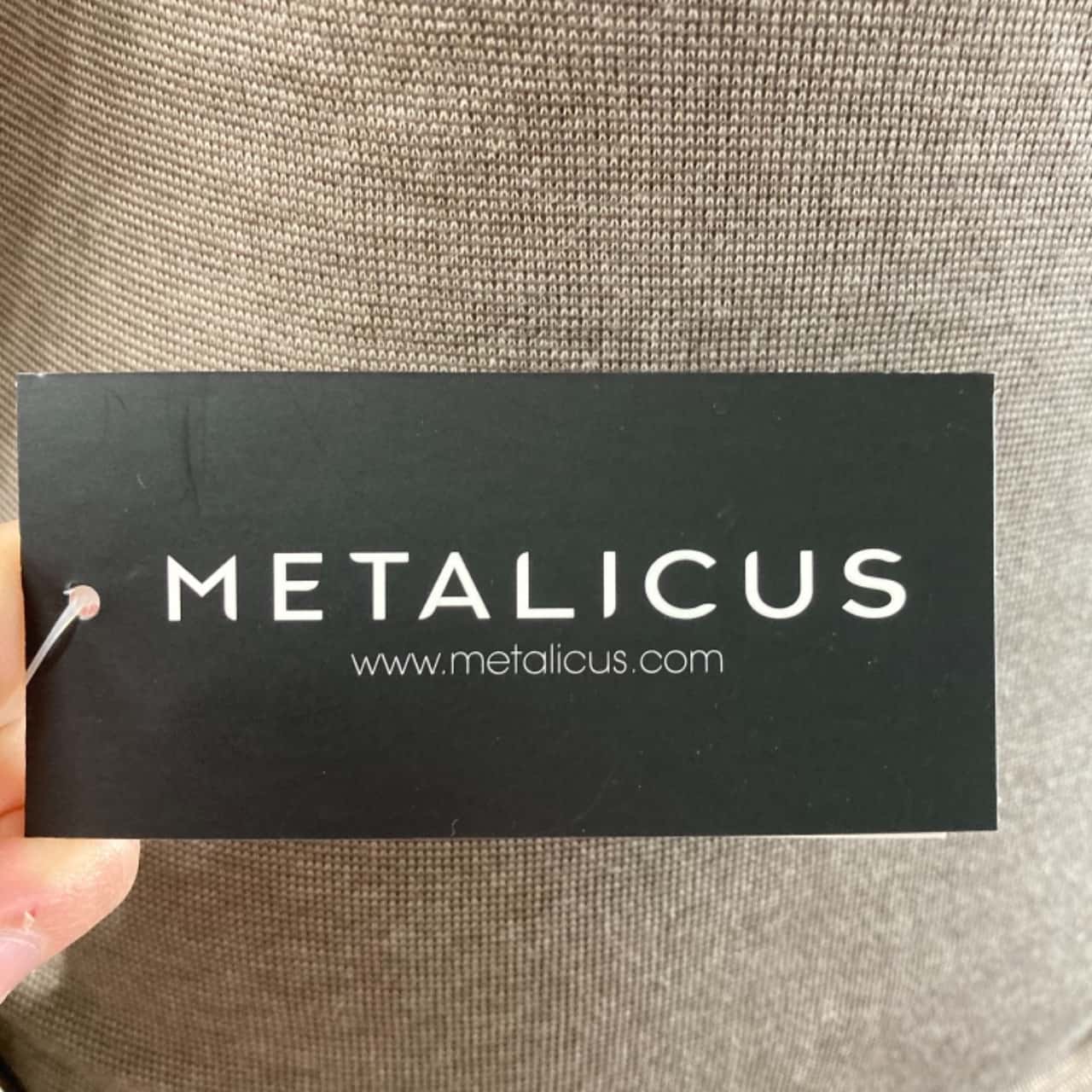 Women's Metalicus Made In Australia Long Sleeve Brown Top NEW With Tags (s)