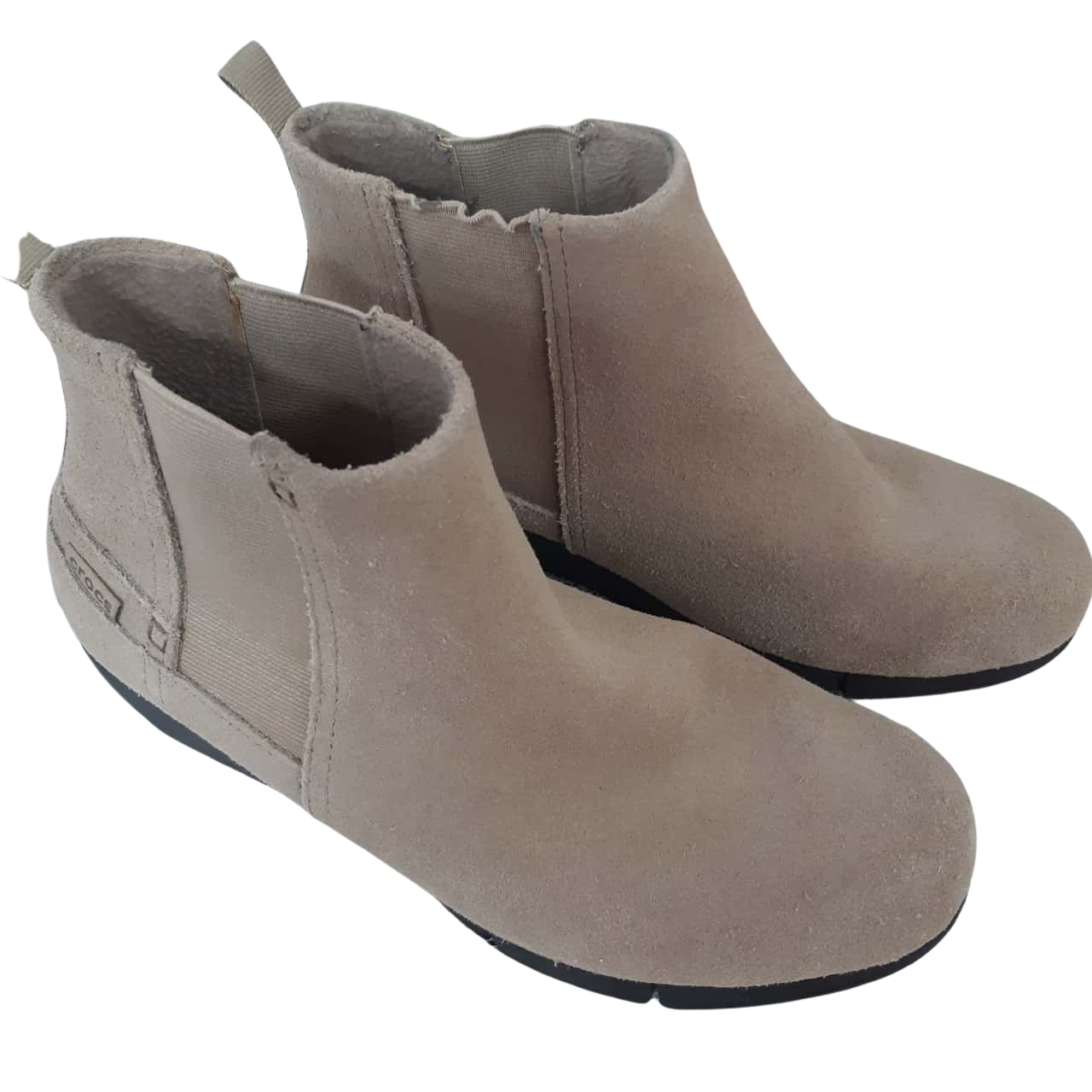 Crocs Womens Size 9 Beige Boots(s)