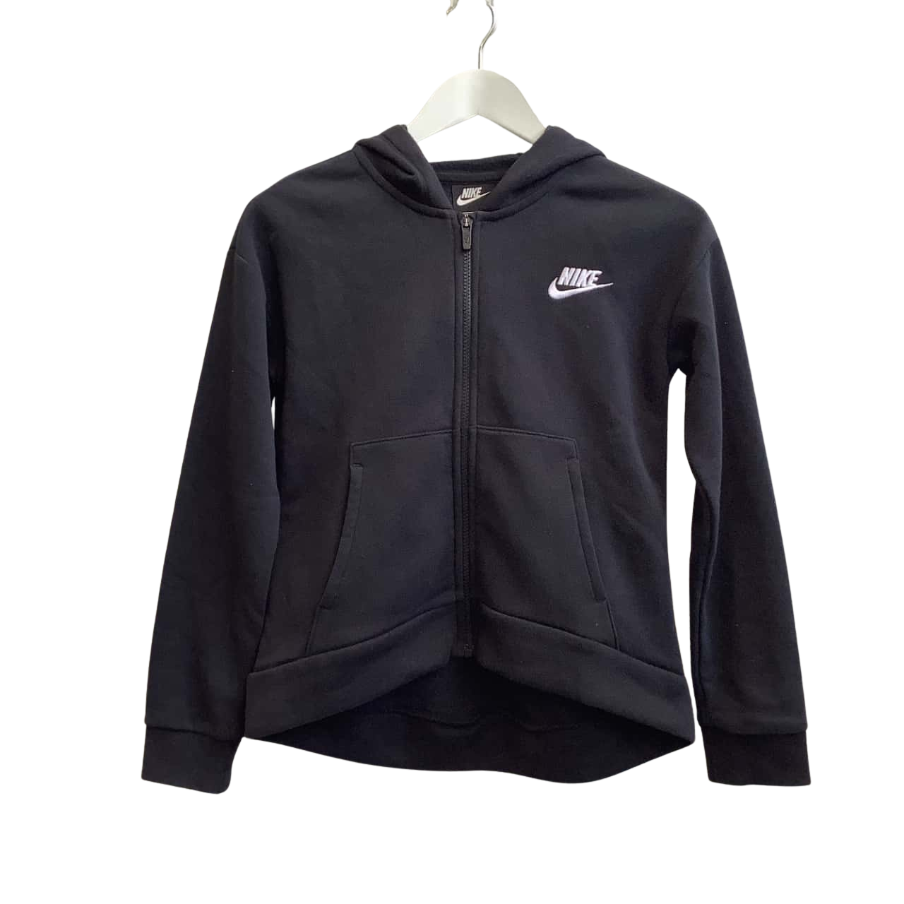 Nike Girls Size L Hood Active Jacket Black