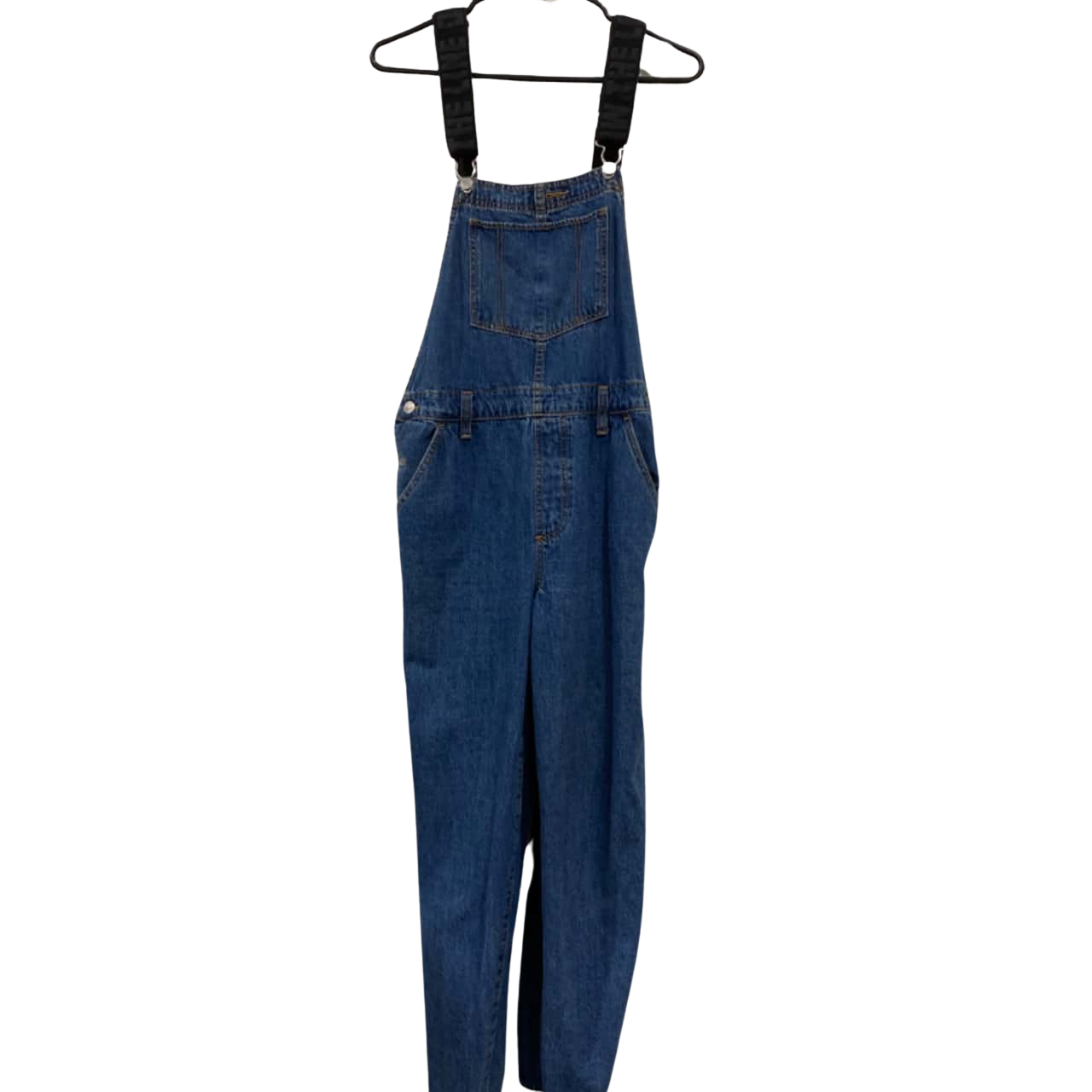 Dangerfield Womens Overalls loose fit Size 8 Black / Blue
