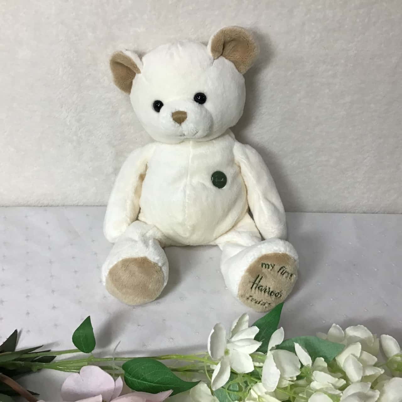 My First Harrods White Plush Teddy Bear(s)