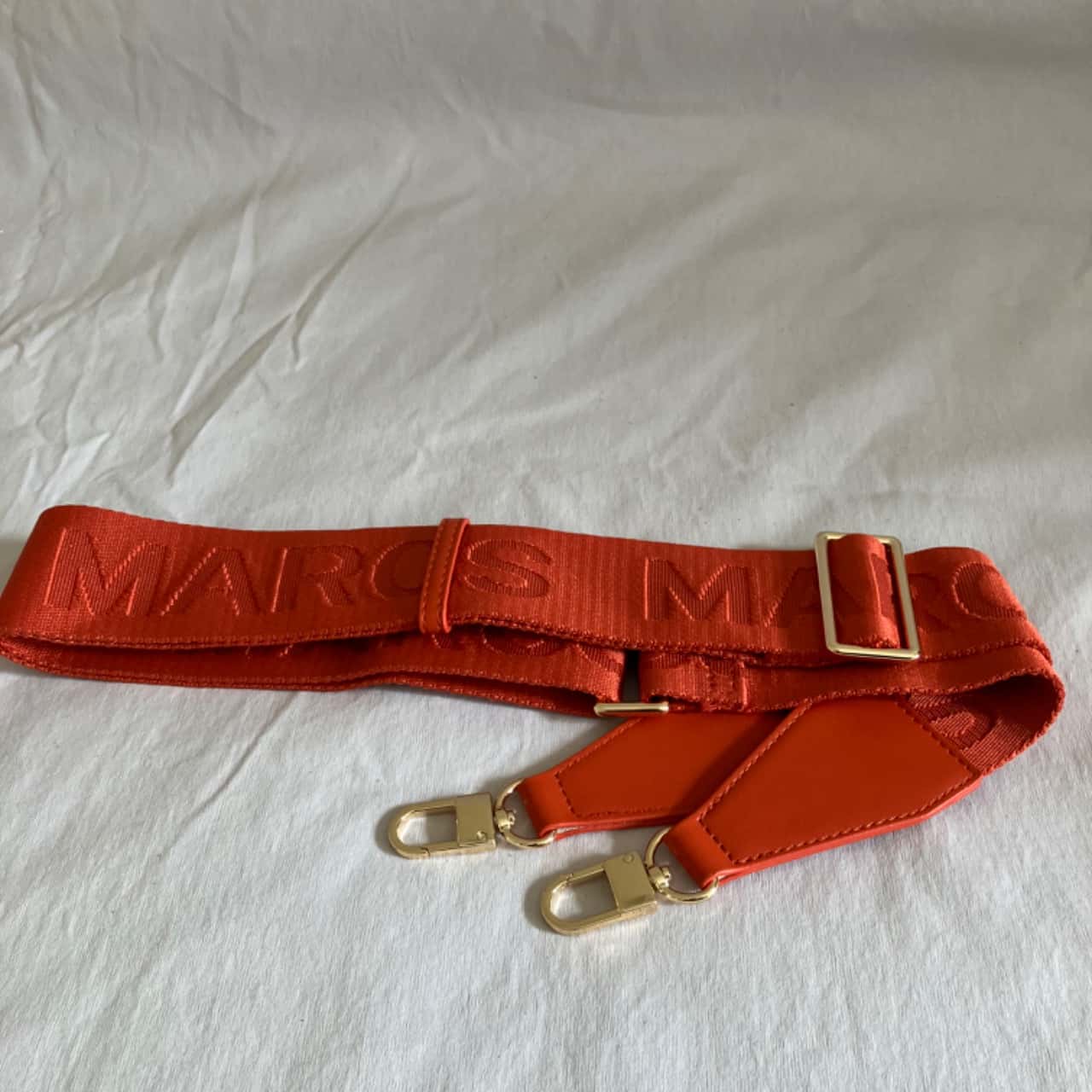 Marcs Unisex Cross Body Strap Accessory Orange (s)