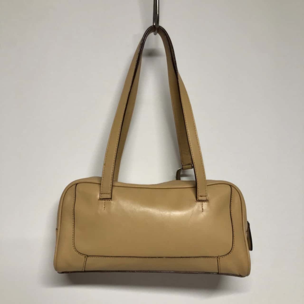 Womens Anna Pelle Beige Handbag (s)