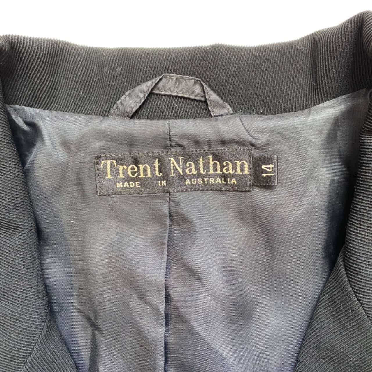 Trent Nathan Women's Size 14 Black Jacket