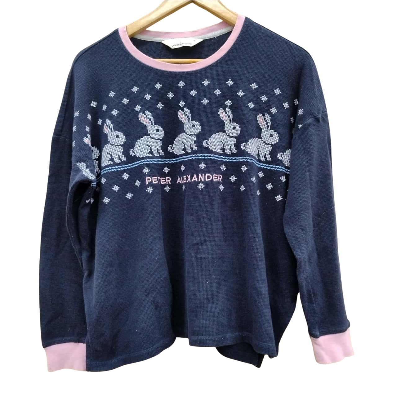 Peter Alexander Womens Size S Pyjama Set Navy Blue (5)