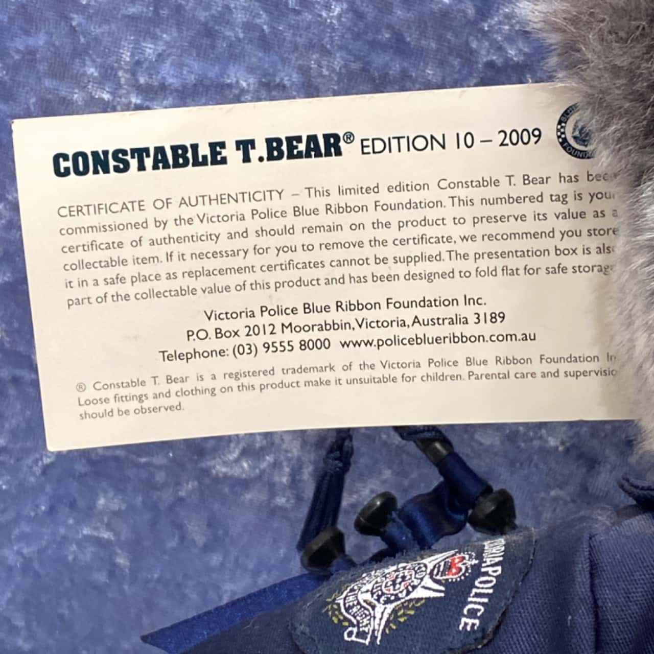 Constable T.Bear Edition 10 - 2009(s)