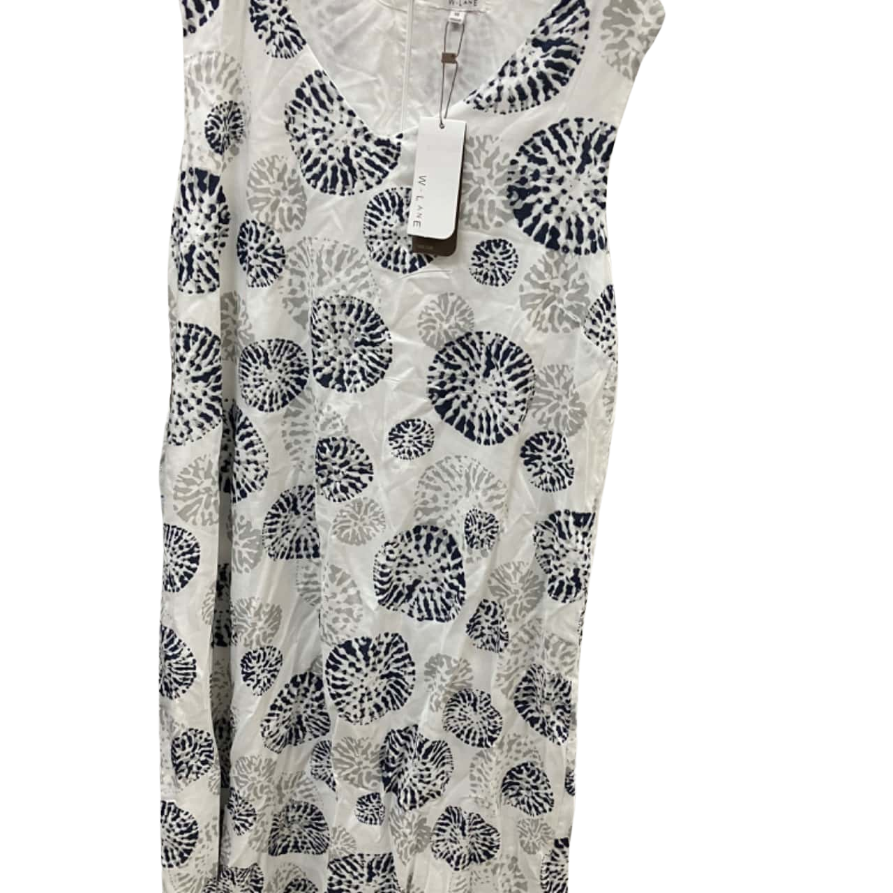 W. Lane Womens Size 18 Maxi Dress Pattern / White (s)