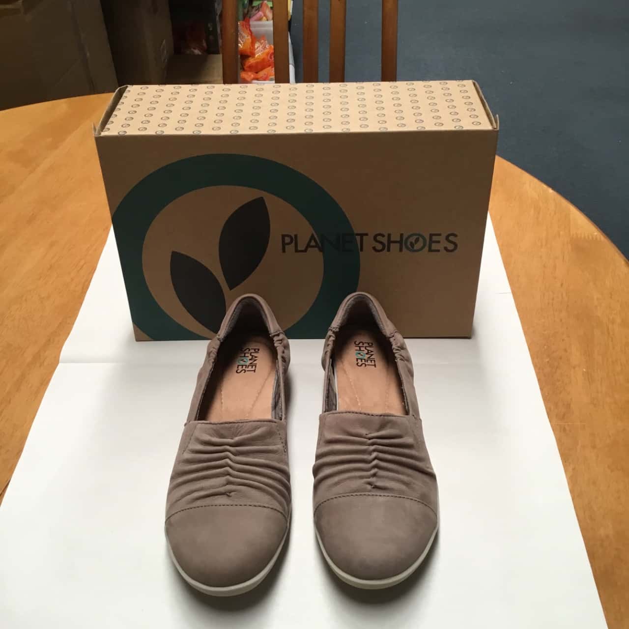 Planet Shoes Size 7.5 Beige Fara Leather Shoes - In Original Box RRP ...