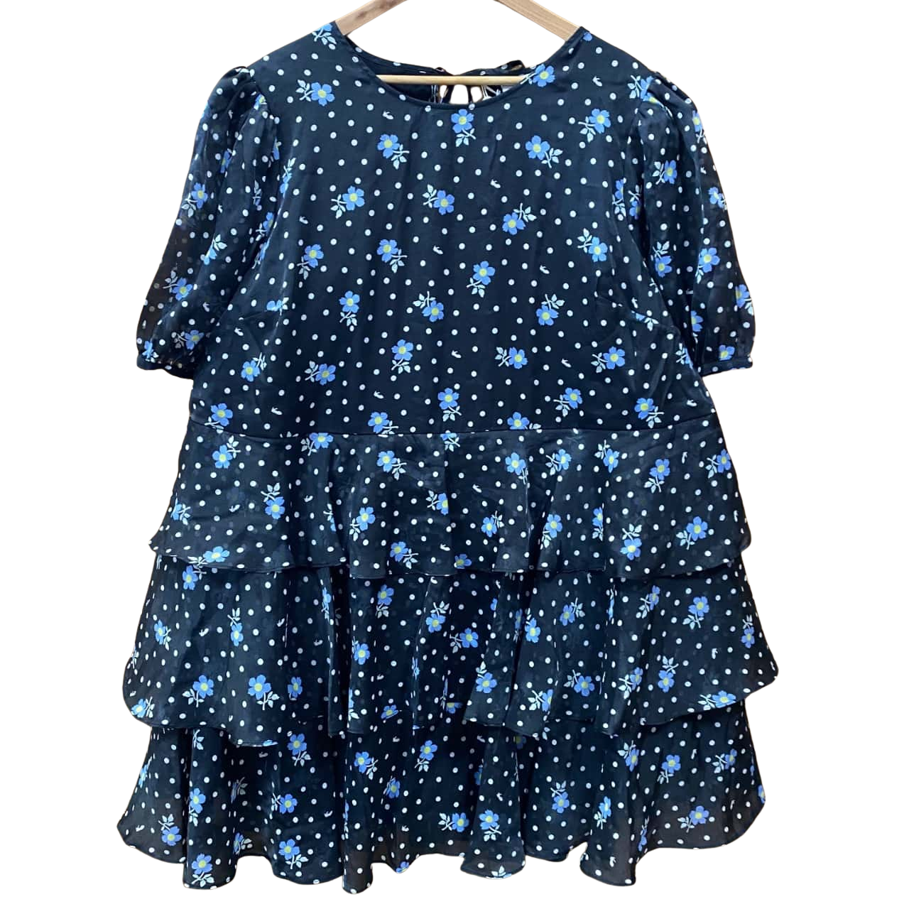 Target/Sandy Liang Black Floral Dress Size XXL