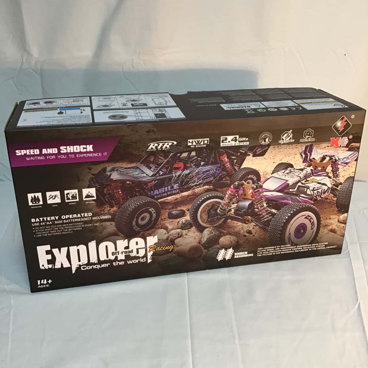 “Reduced” Explorer off-road Racing Conquer the World Model(s)