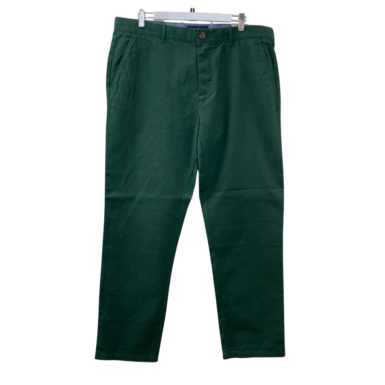 Tommy Hilfiger Mens Size 32 / 36 Straight Leg Green (s)