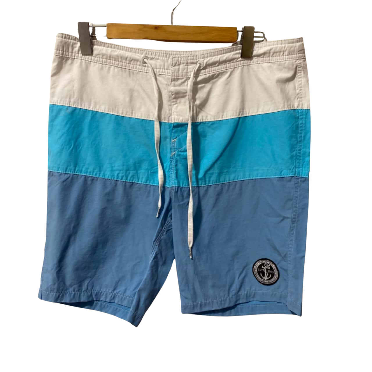 Rusty Mens Size 34 / M Blue board shorts