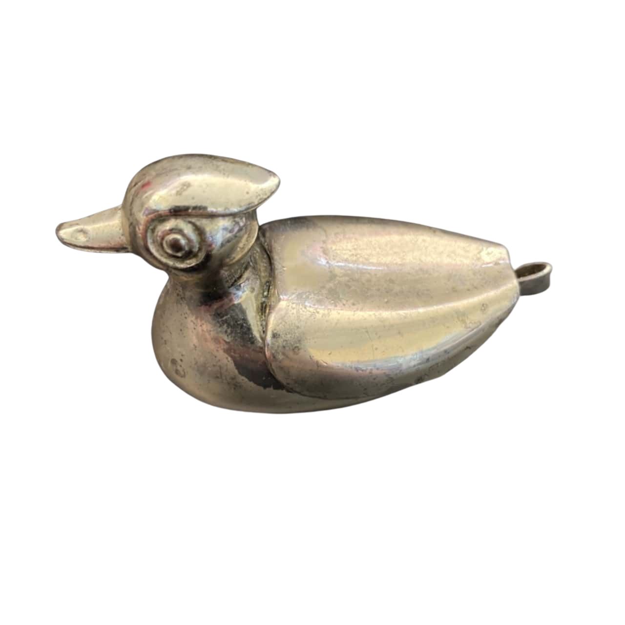 Vintage Metal Shaped Duck