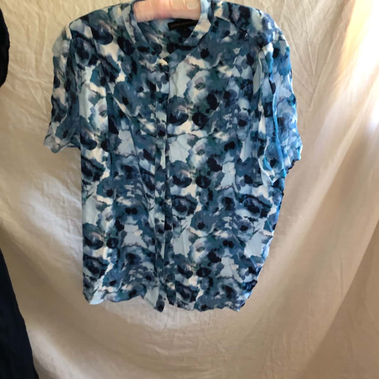 NWT David Lawrence Size 12 Blue Blouse (s) - New With Tags | Salvos Stores