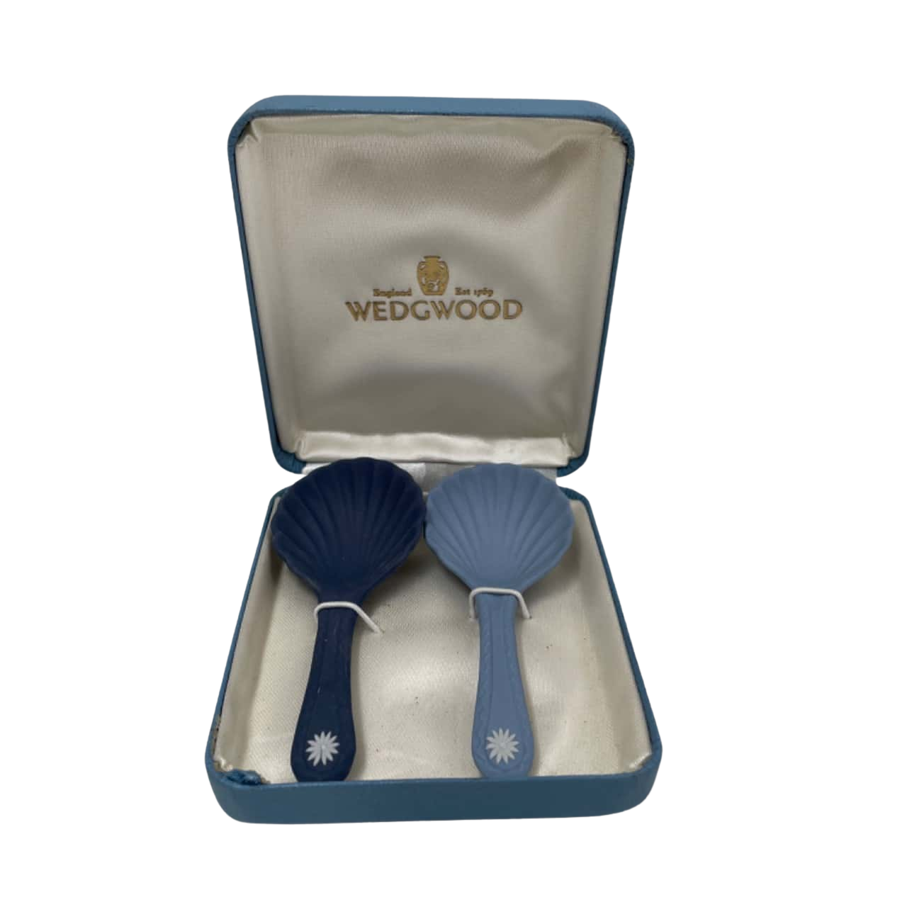Wedgwood Jasperware Christening Teaspoons in Box(s) - Used Very Good ...
