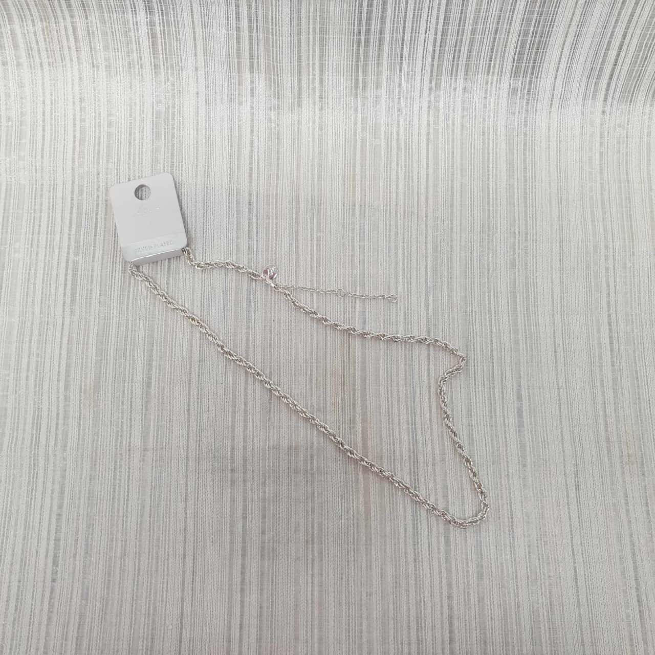 Lovisa Elegant Rope Style Silver Plated Long Chain Necklace - Brand New ...