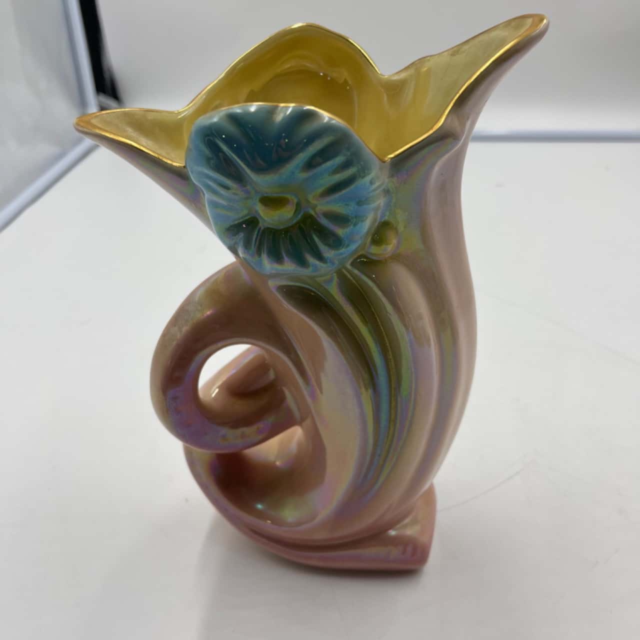 Horn Cornucopia Shell Vase Sullivan & Griffiths [B#14](s)