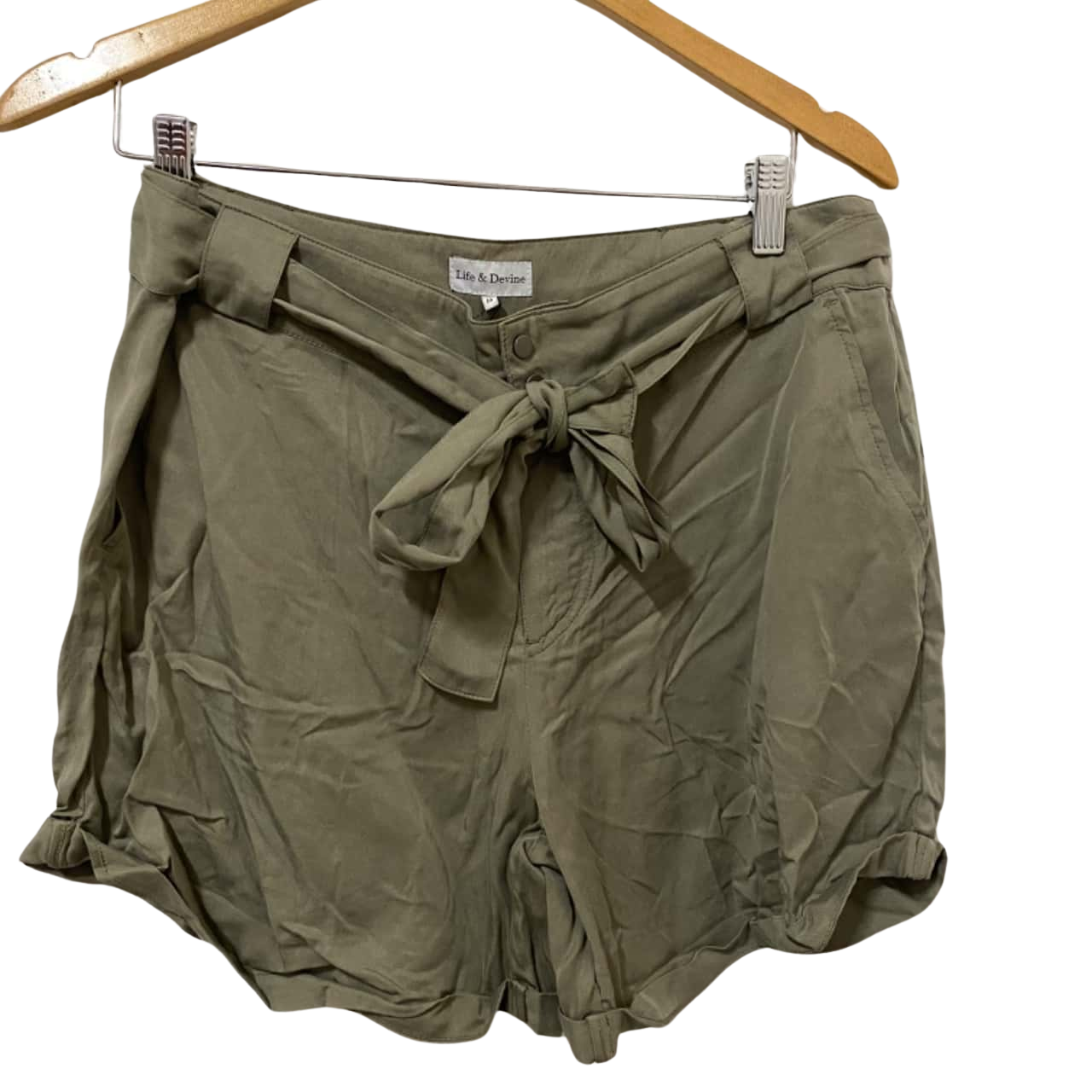 Womens Size 14 Shorts Khaki