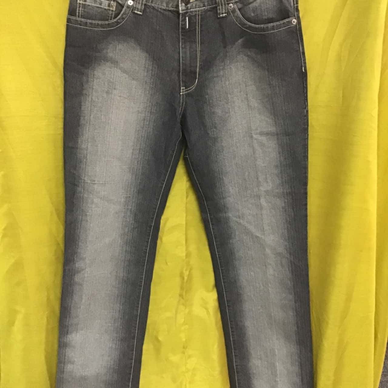 VersaceJeans Couture Mens Size 36 Straight Jeans Grey (s)