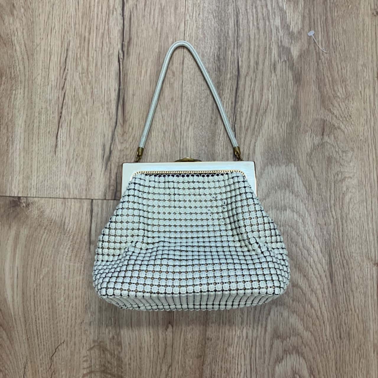 Vintage Oroton Handbag Cream made in West Germany