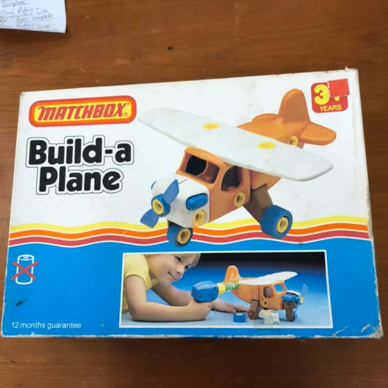 1981 Vintage Matchbox Build a Plane