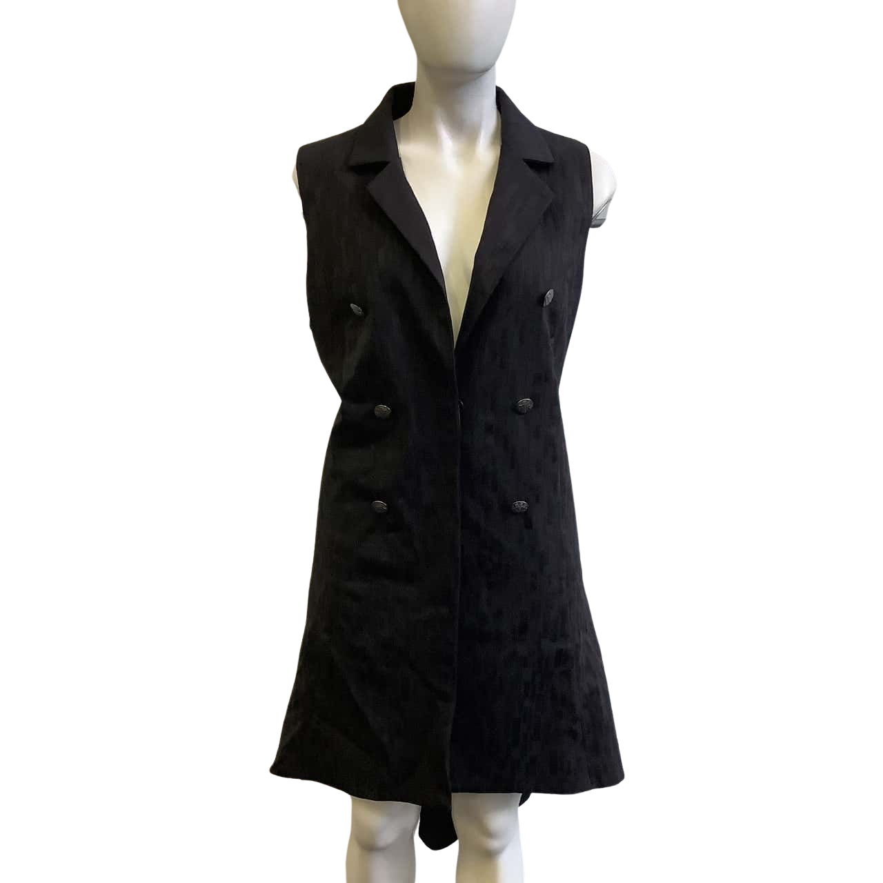 BNWT Taking Shape Women's Size 18P Petite Military Vest Black (s)