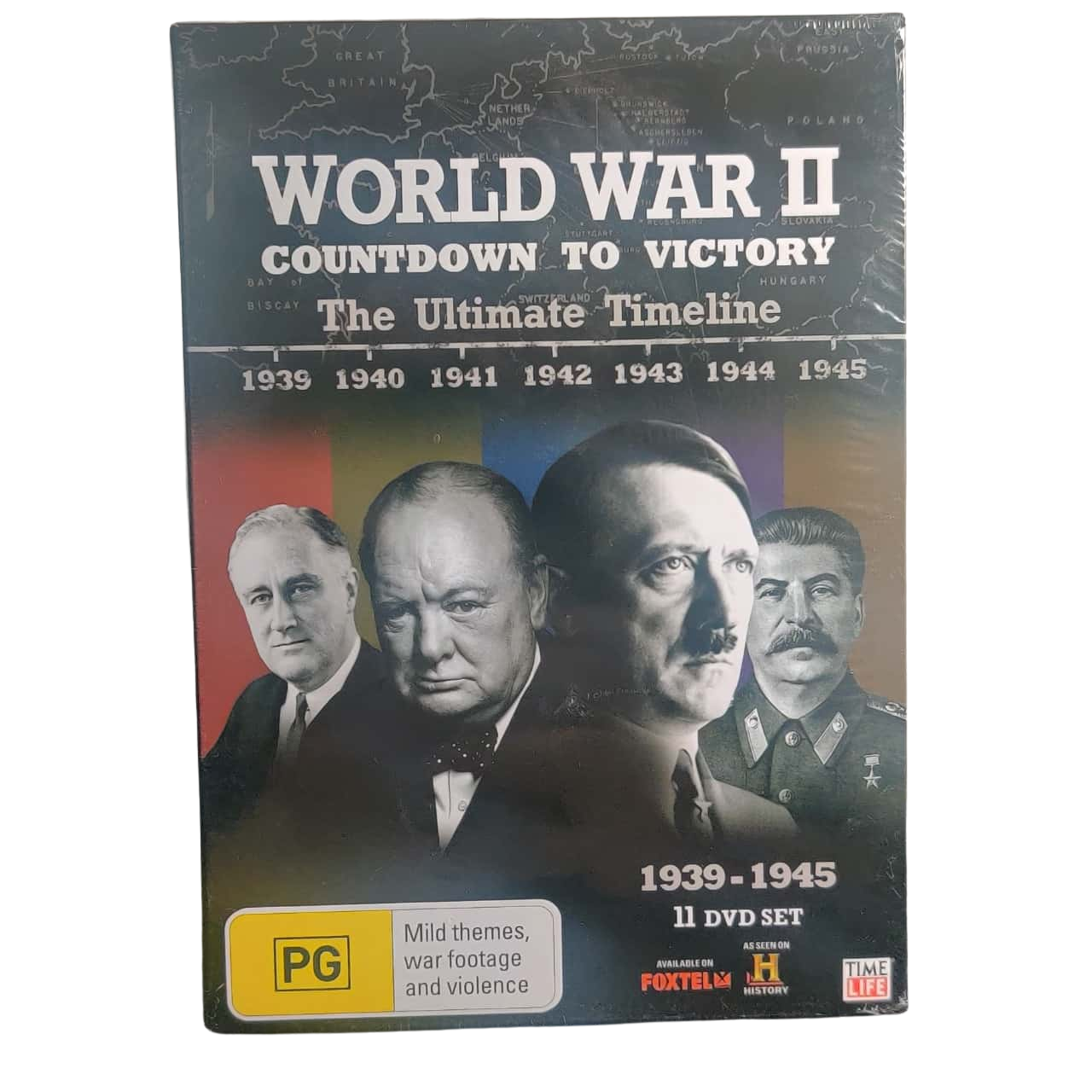 Sealed World War II Countdown to Victory 11 DVD Set