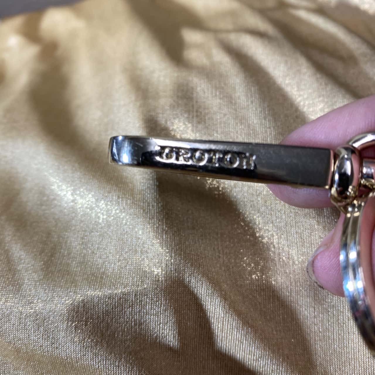 OROTON Enamelled Triple Heart Charm Keyring(s)