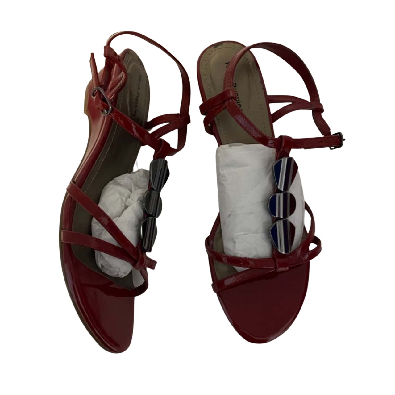 Hush Puppies Size 41 Red sandals rrp$129.95(s)