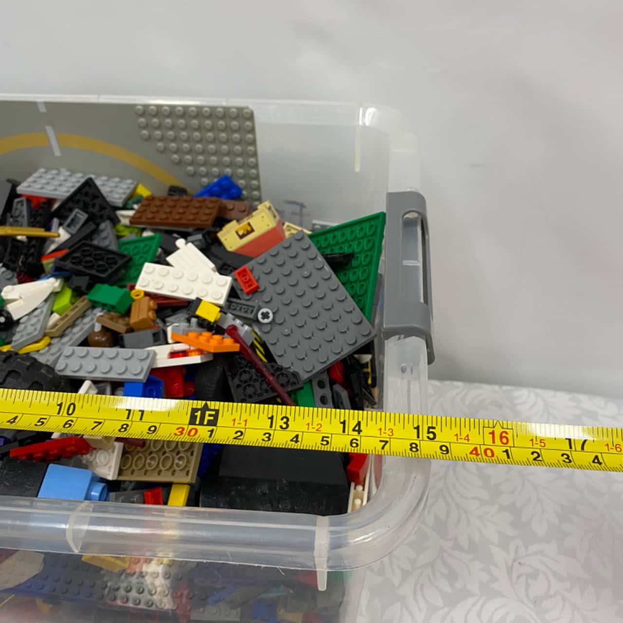 Bulk Lot of Lego 5kg + With Police Boat Base (s)