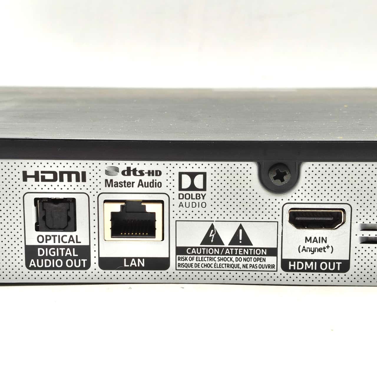 Samsung Blu-Ray Disc Player Model: UBD-M8500/XY This Item Has been ...