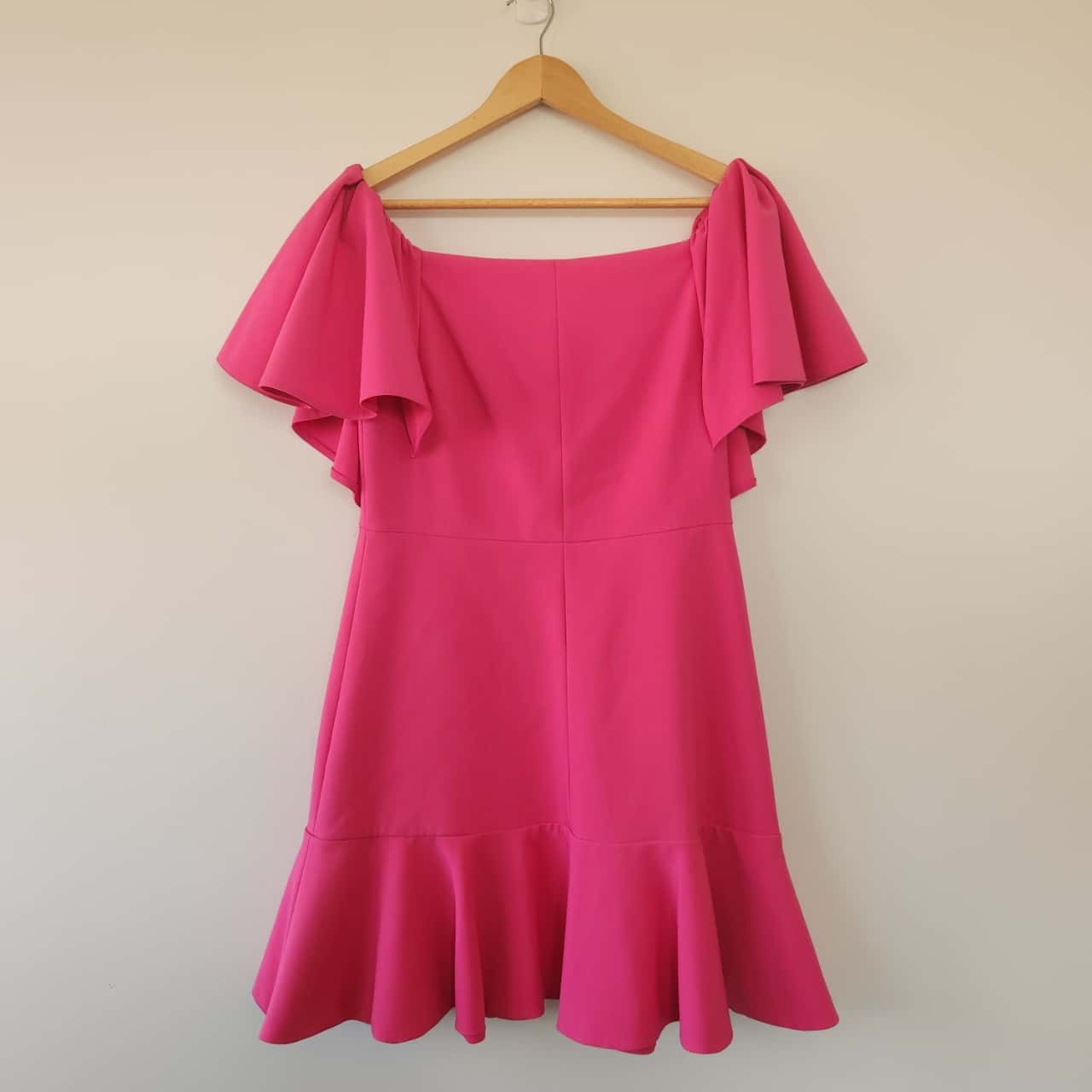 Witchery Structured Off Shoulder Ruffle Dress Size 10/M(s)