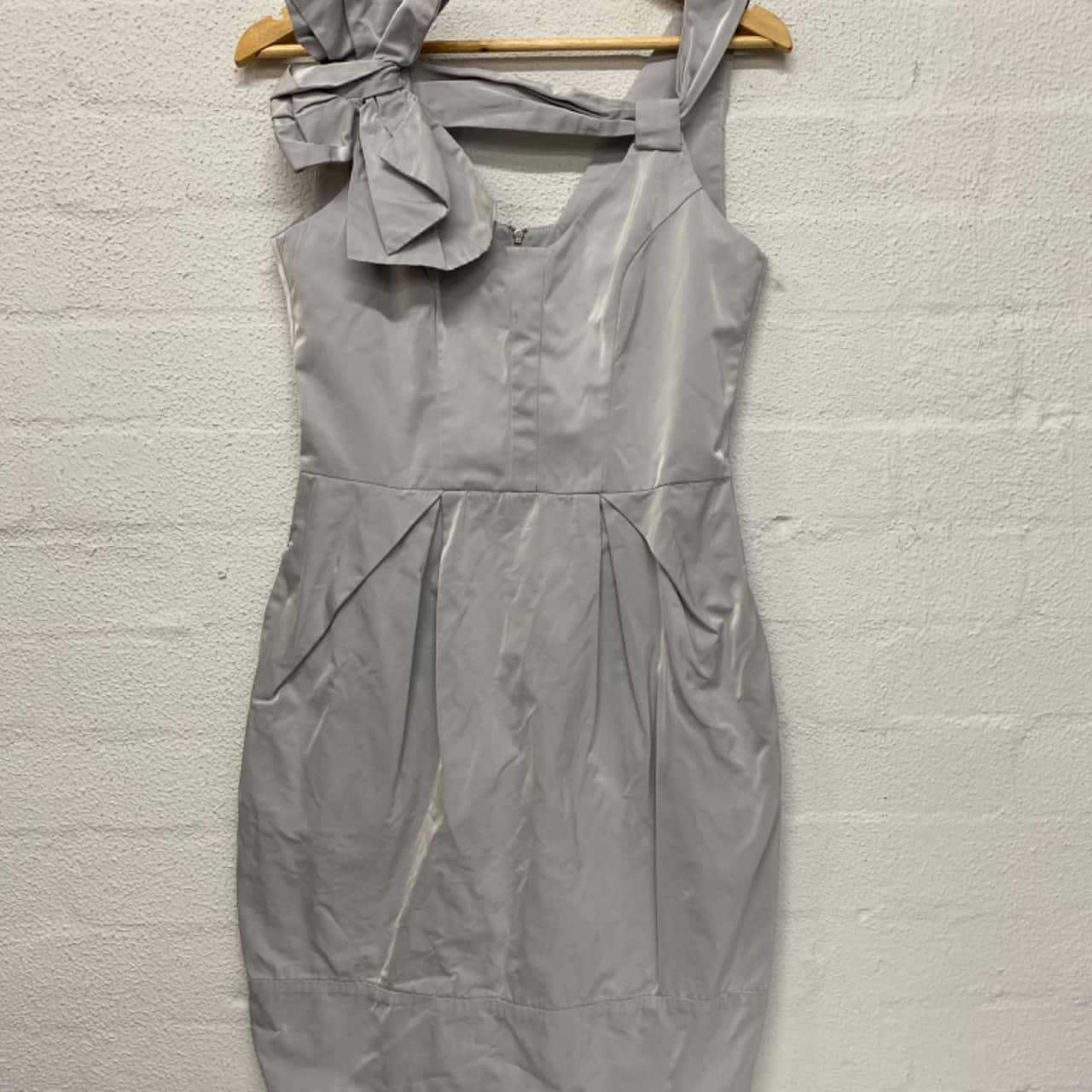 Womens Size 10 Cocktail Dress Grey