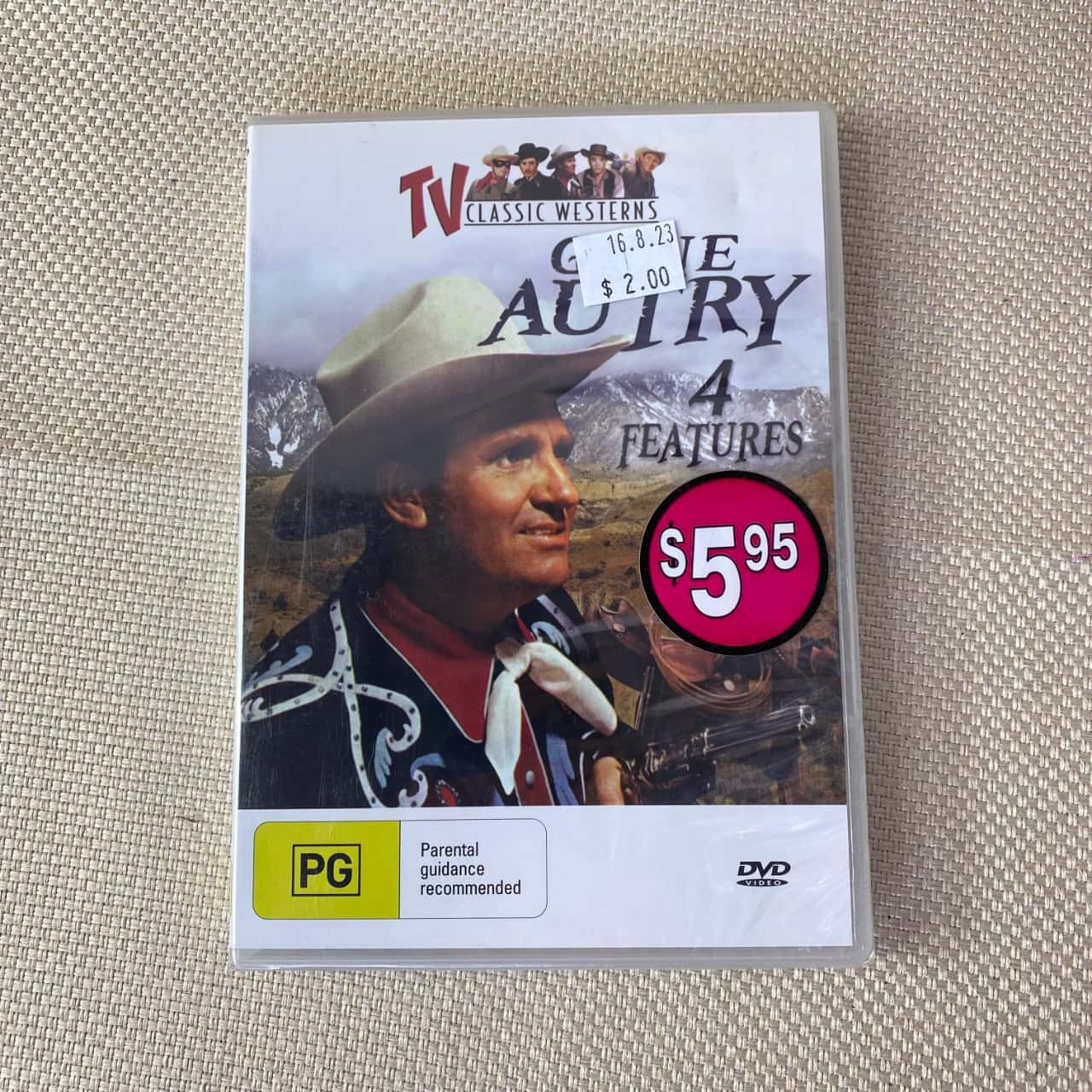 Classic Western/Western Themed DvD Films, Gene Aunty/North West ...
