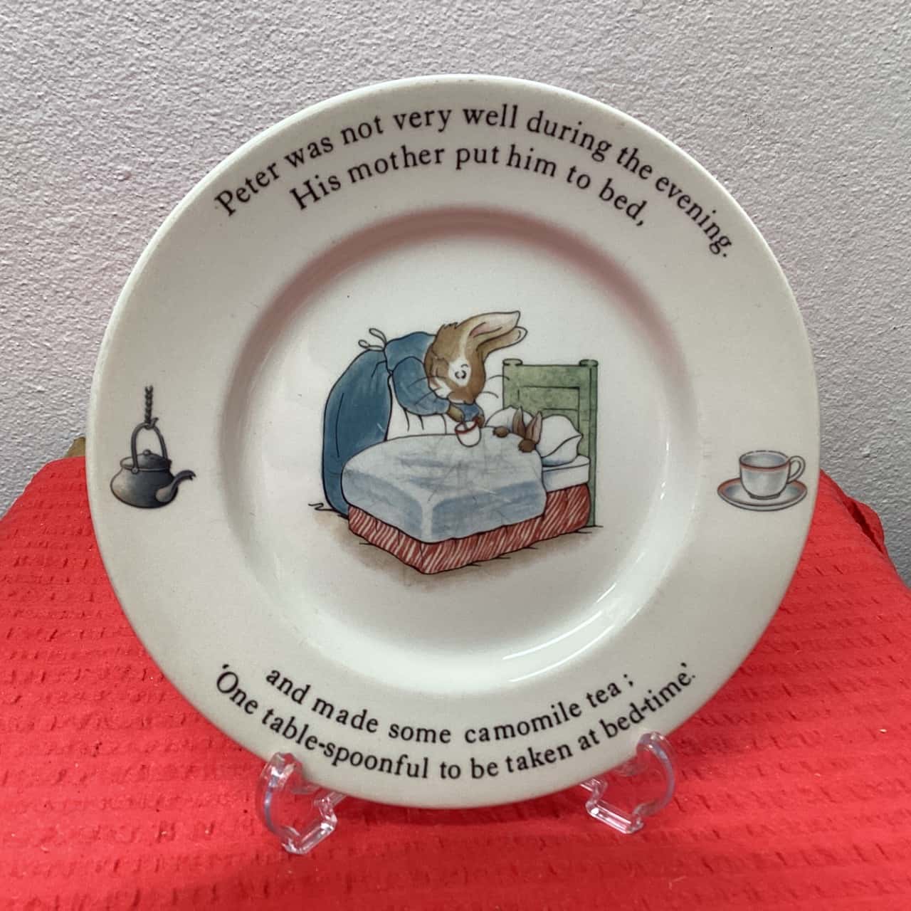 2 Side Plates. Peter Rabbit - Paddington Bear(s)