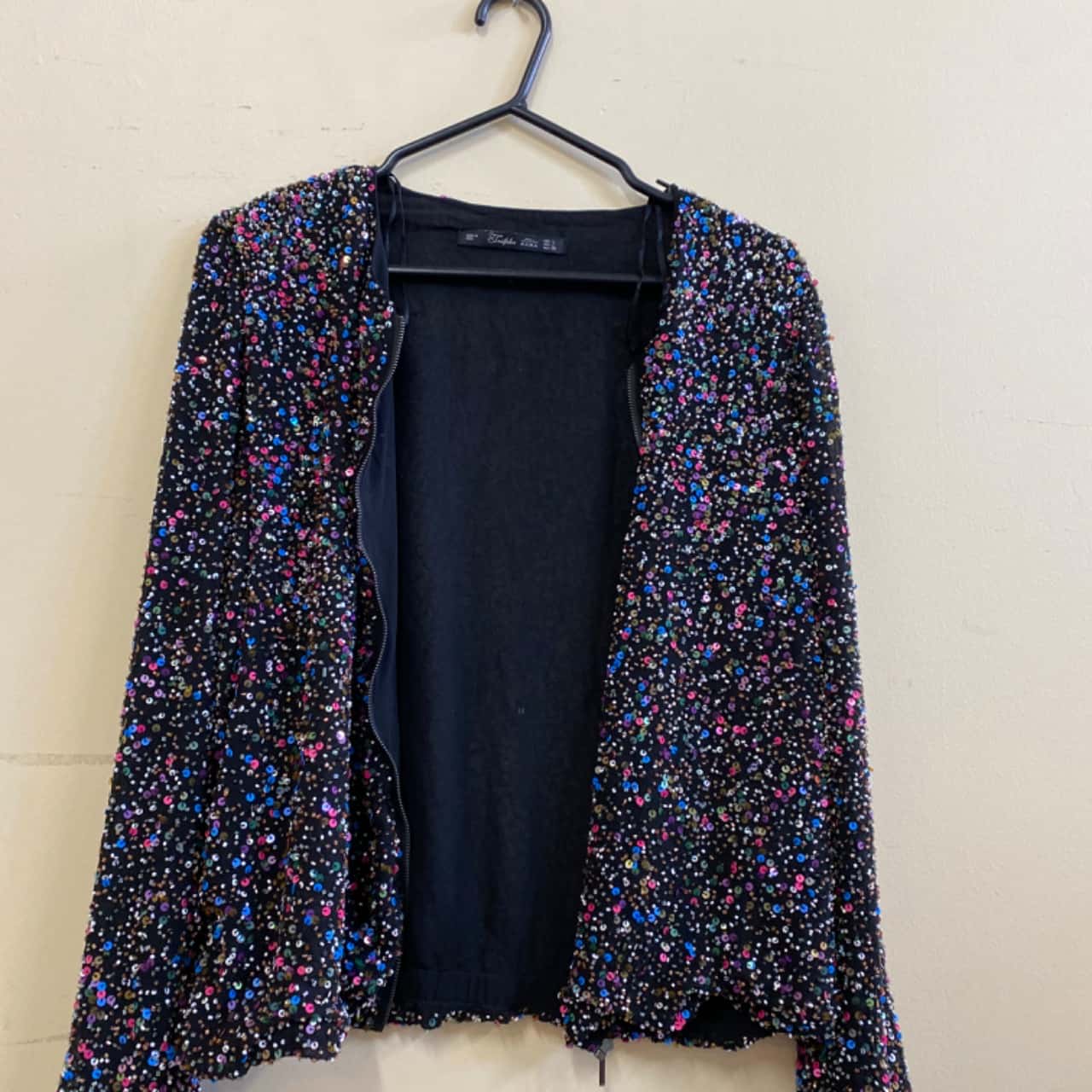 Zara Womens Front Zipper Multicoloured (s)