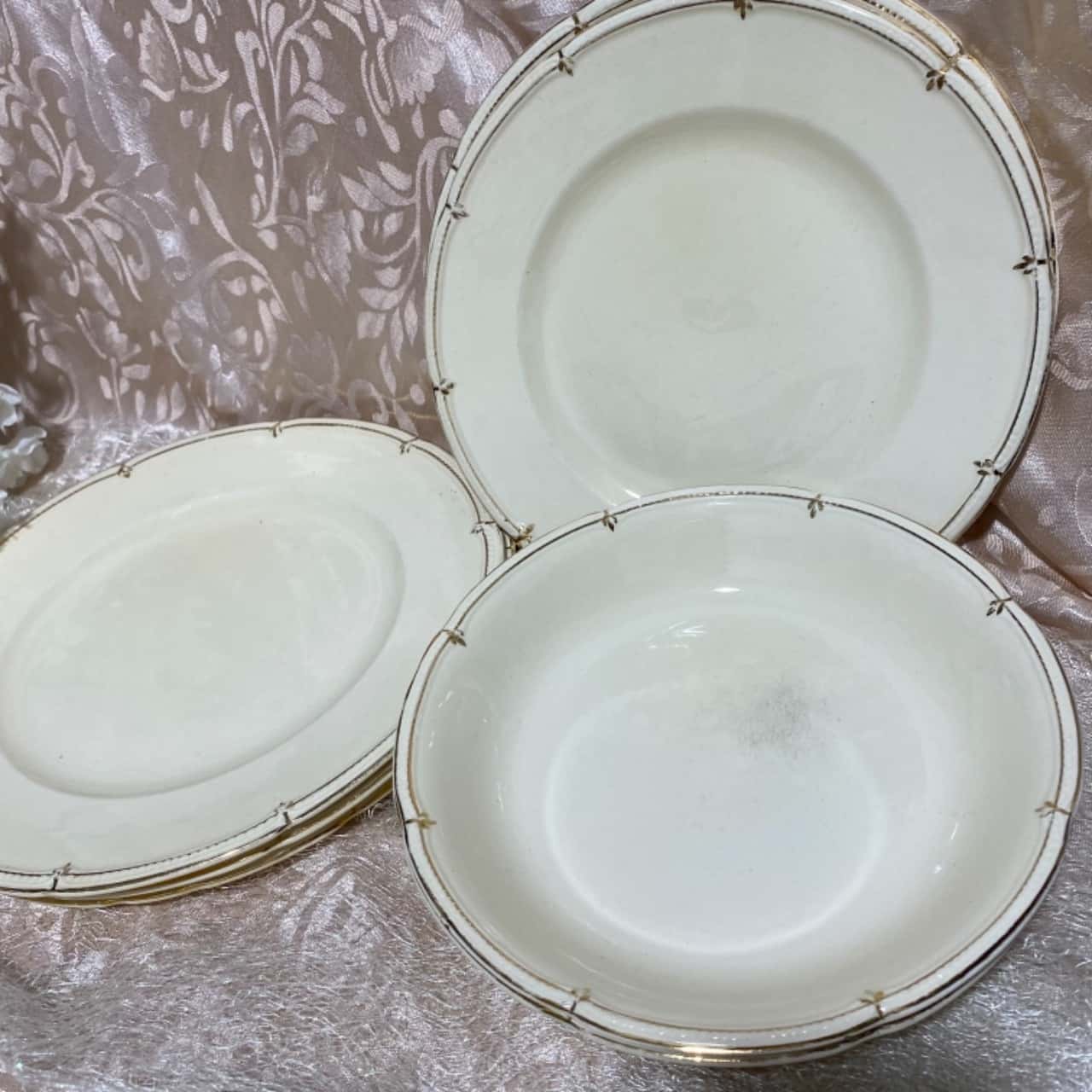 Vintage BurleighWare England dinner set