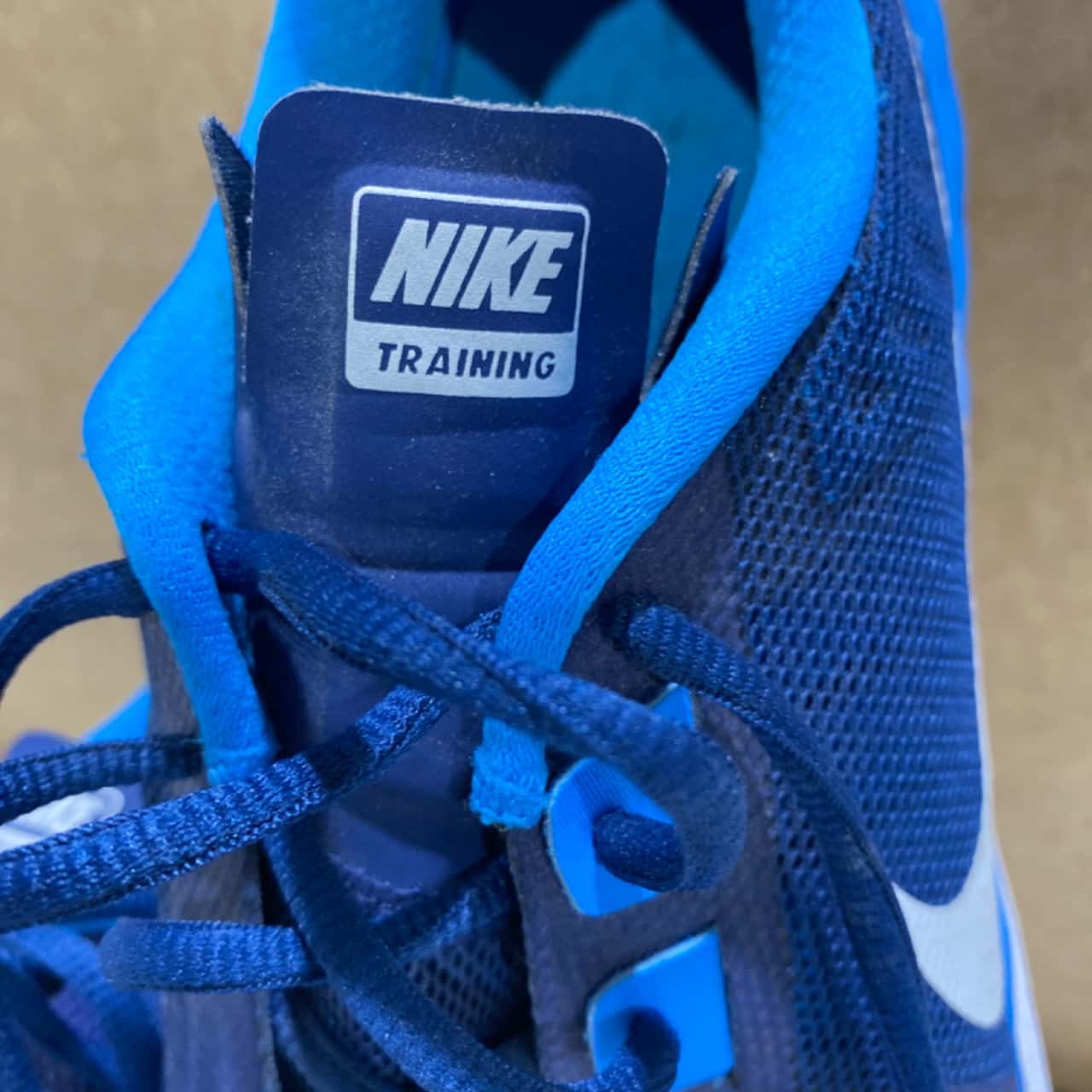 Nike Training Mens Runners Size 9.5 Blue