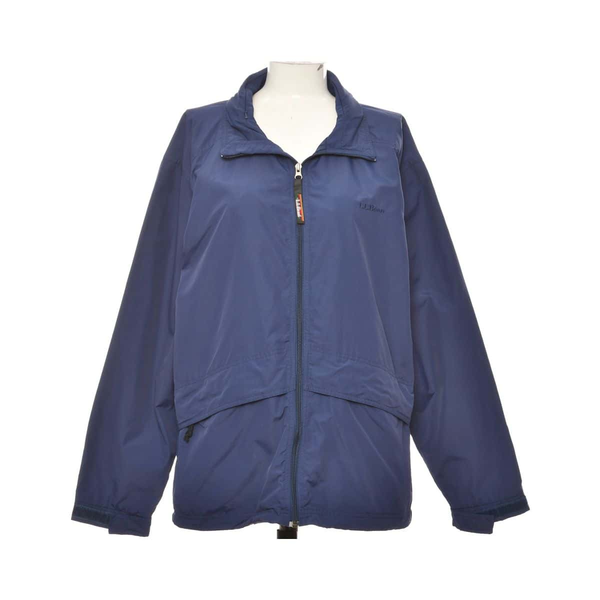 L.L.Bean Mens Size XL Front Zipper Performance Jacket Navy Blue(s)