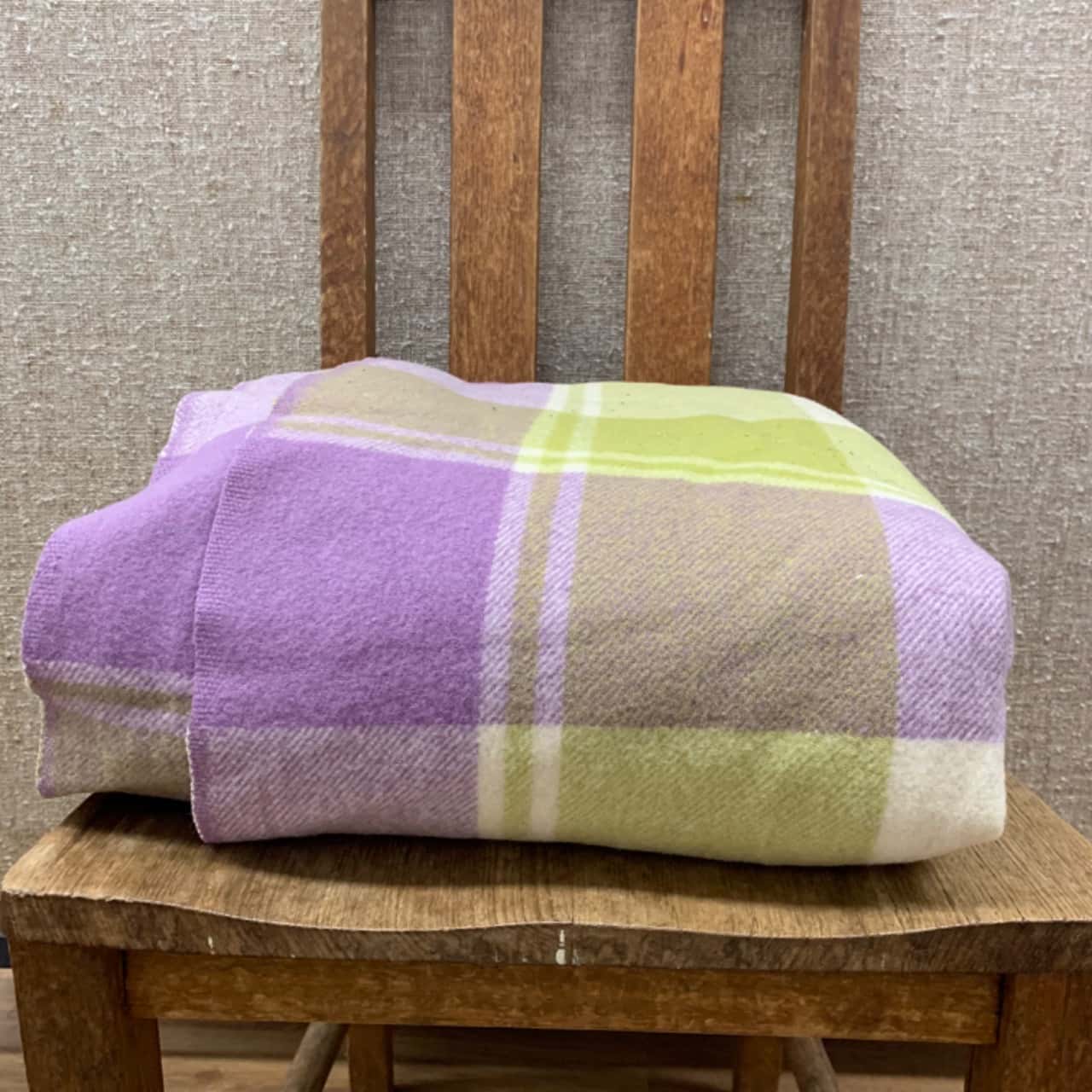 LACONIA pure wool blanket Double size VGC!(s)