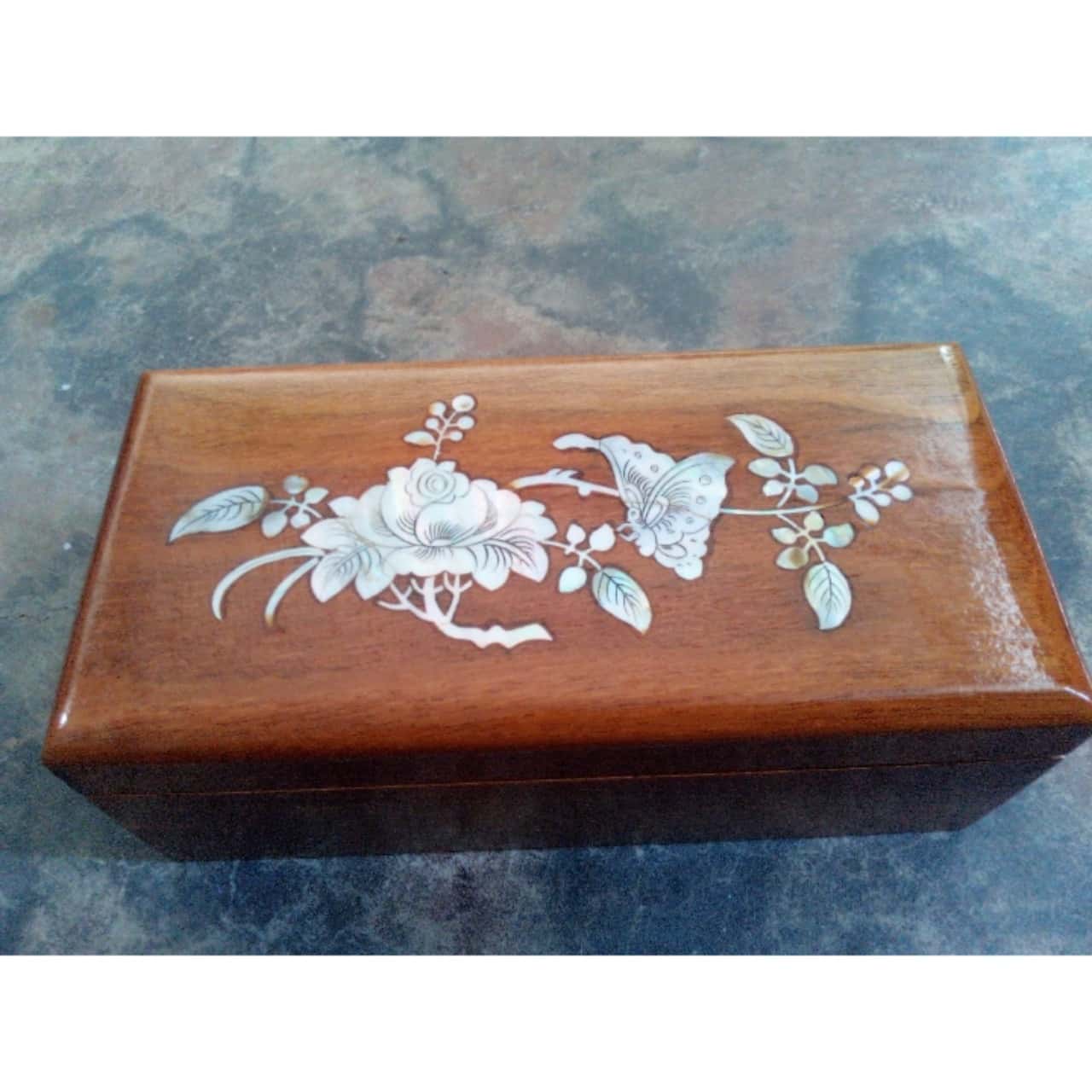 Little Inlaid Wooden Box(s)