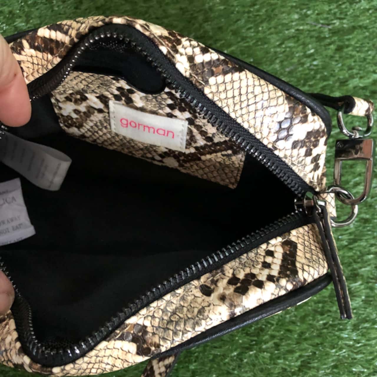 Gorman Snakeskin Print Handbag