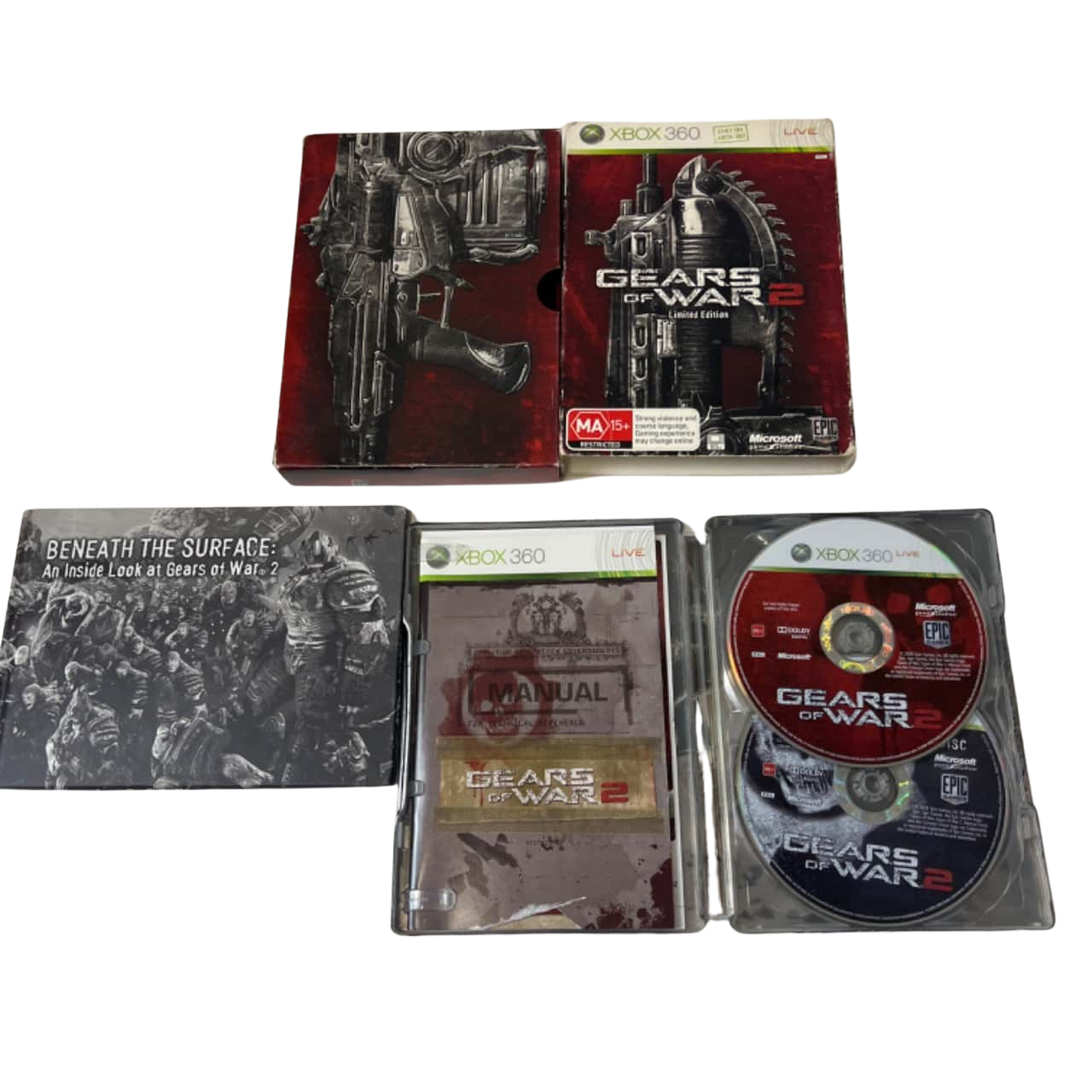 Xbox 360 gears of war limited edition (s)