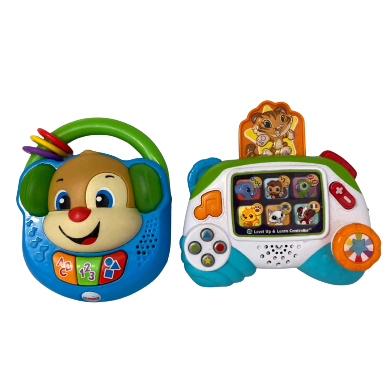 2pcs Fisher Price + Leap Frog Baby Toy (working)