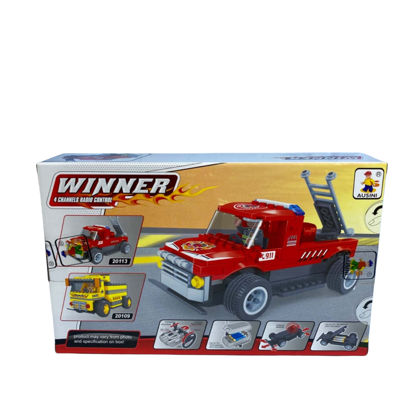 Winner 4 Channel Radio Control Fire Truck