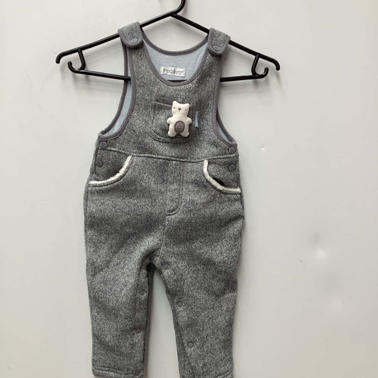 Paco rabanne Kids Onesie Cream / Grey / White