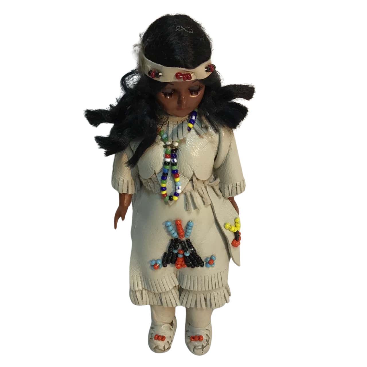 1950's Native America Indian Doll with Papoose baby(s)