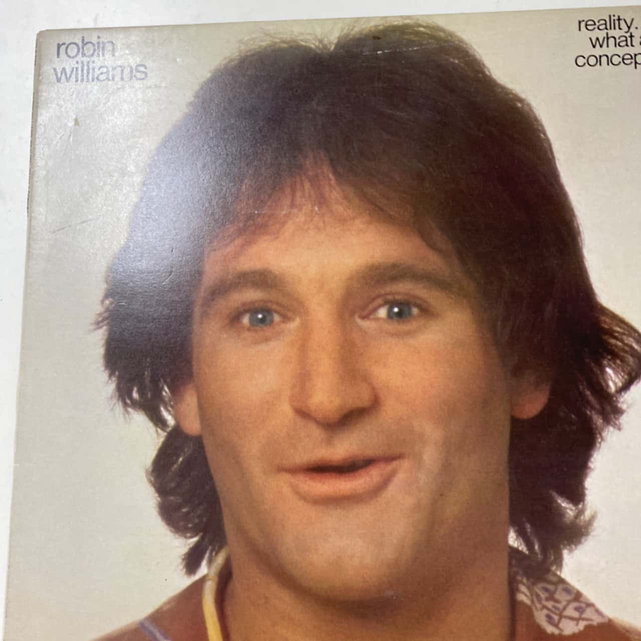 Robin Williams reality…..what a concept vinyl record