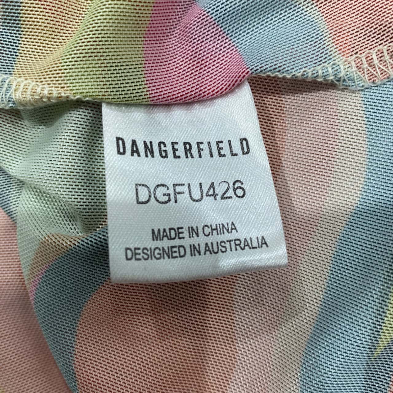 Dangerfield Womens Size 20 Multicoloured Grounded Dress(s)